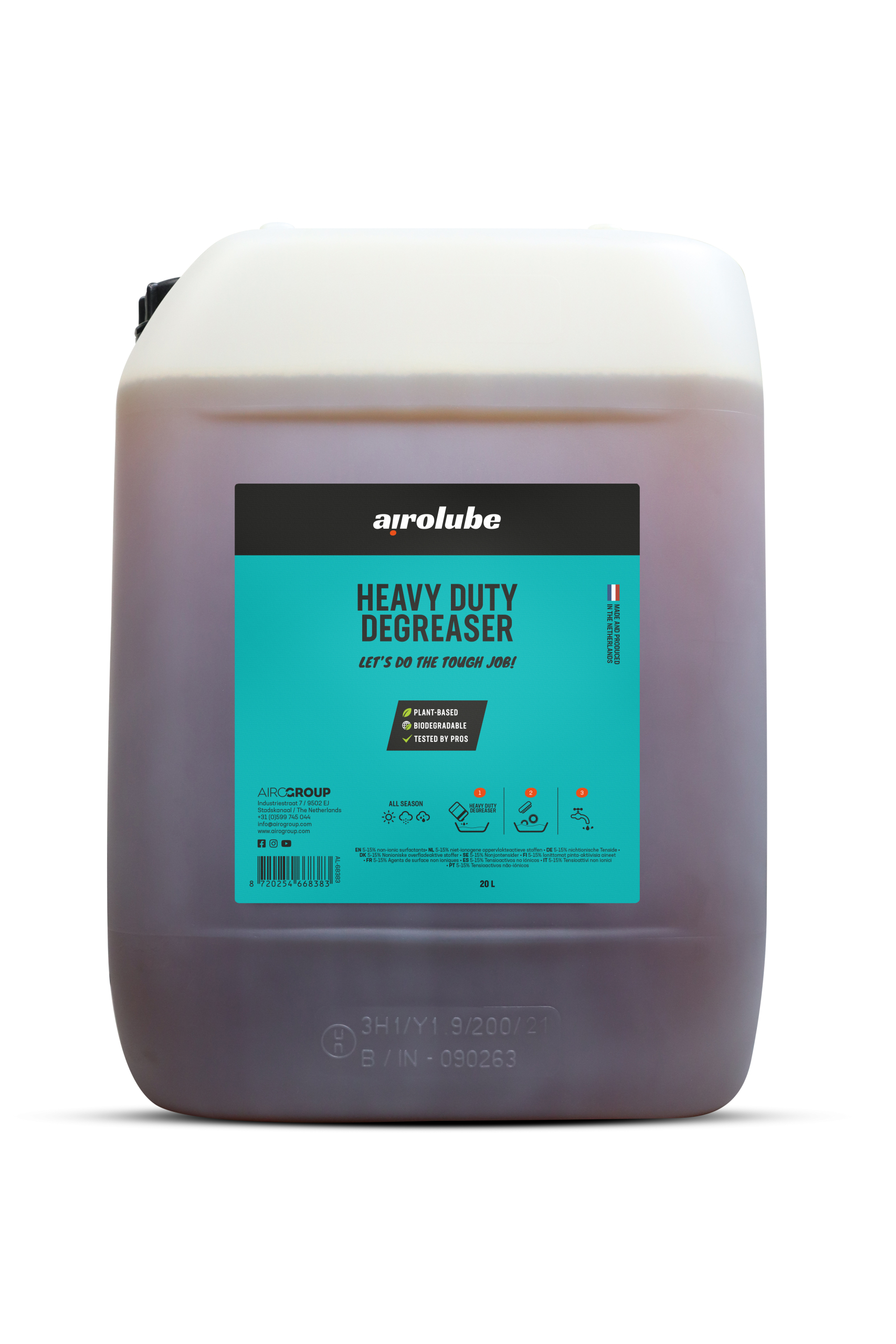 Airolube Heavy Duty Degreaser 20l - Fietswaar